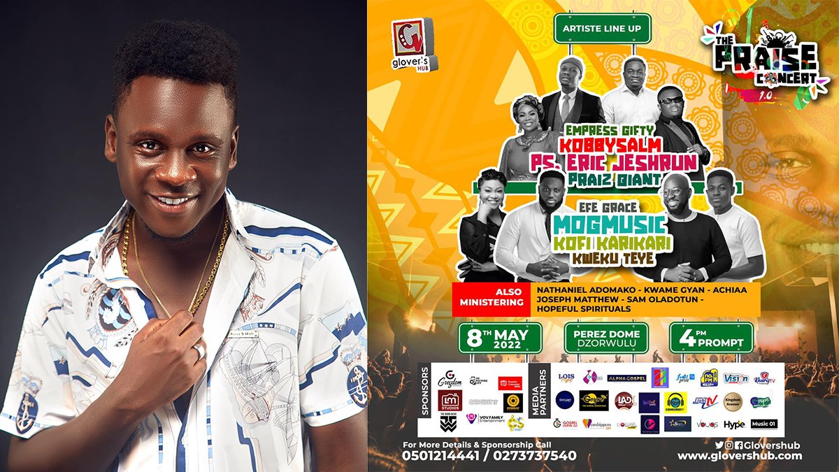 Glover's Hub set to host maiden 'Praise Concert' featuring MOGmusic ...